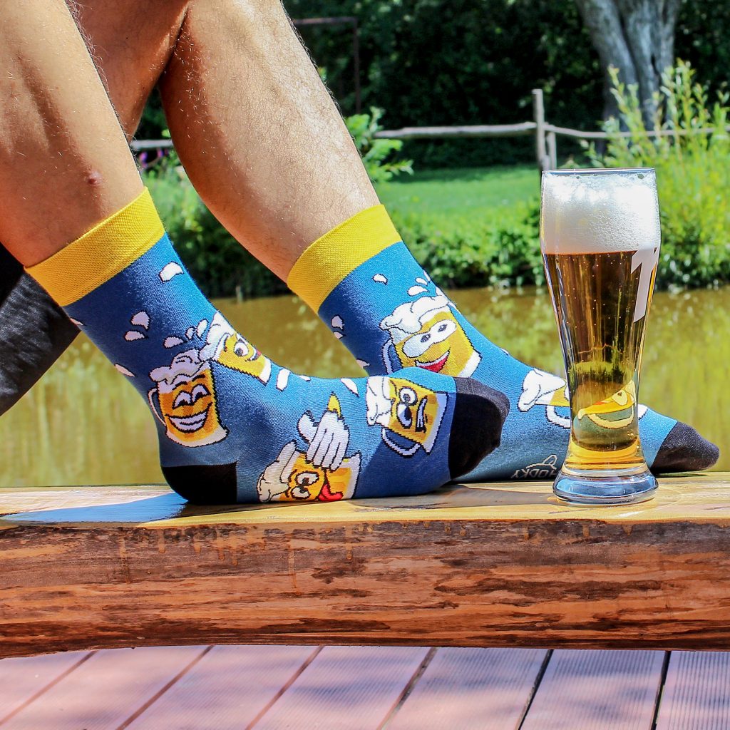 Veselé Ponožky Vtipné Pivo Pohodkysk Veselé Ponožky A Hrnčeky